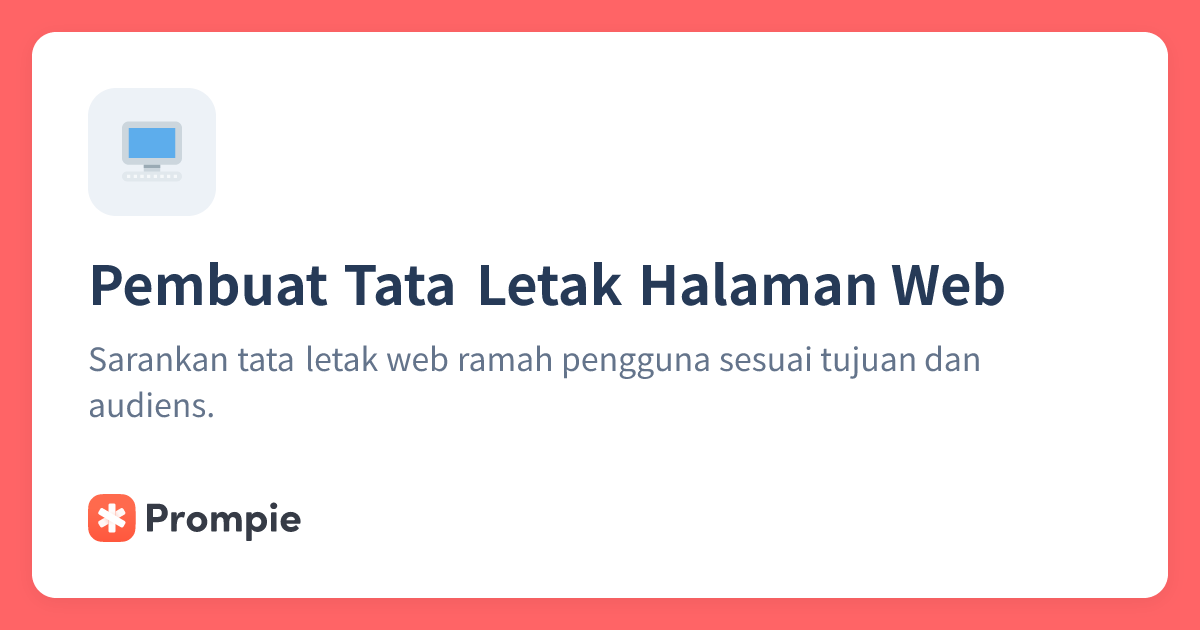 Pembuat Tata Letak Halaman Web | Prompie